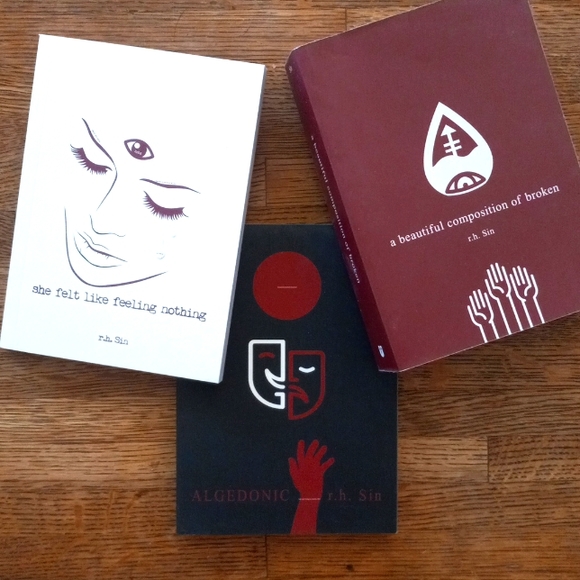 r.h. Sin | Accents | Rh Sin Poetry Book One Per Listing See Sizes ...